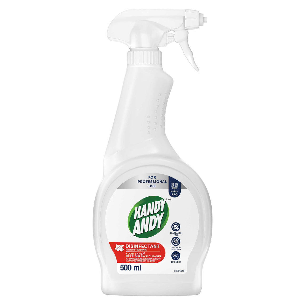 Handy Andy Professional Food Safe Multi-Surface Disinfectant Cleaner ...