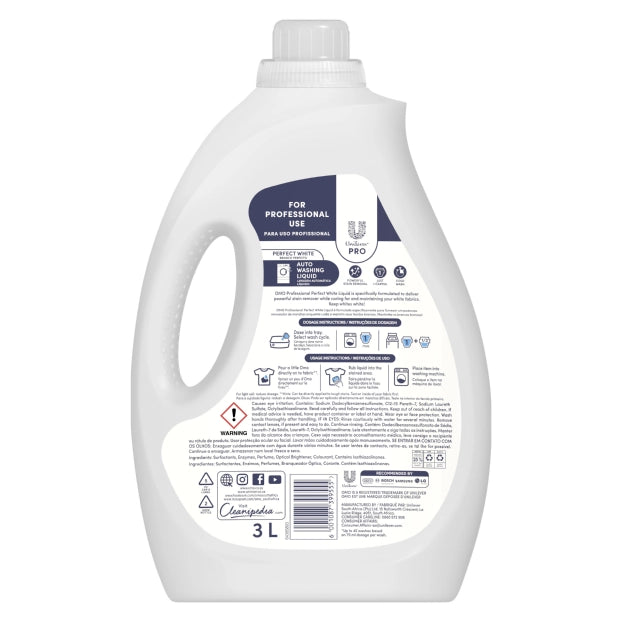 Omo Perfect White Auto Washing Liquid Detergent 3L | SR Amenities – SR ...